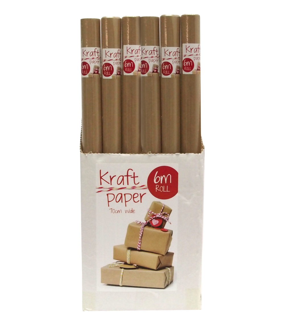 UBL Kraft Paper 6m x 70cm - Dyon Center N.V.