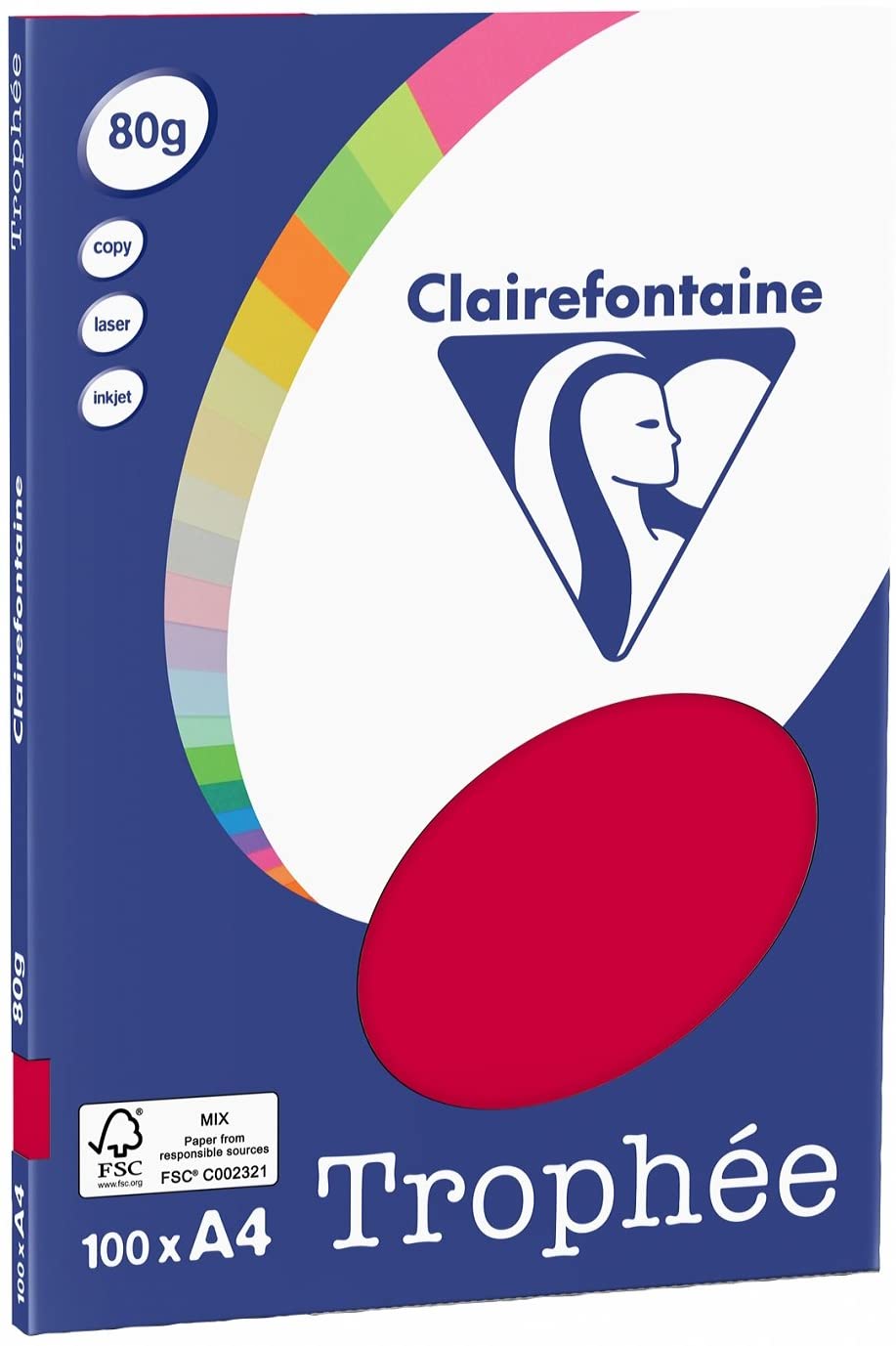 Trophée Paper A4 160gr Cardinal Red (50/PCK) - Dyon Center N.V.