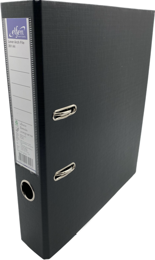 Elfen Black - 2-Ring Binder - 50mm - A4 (1PC) - Dyon Center N.V.