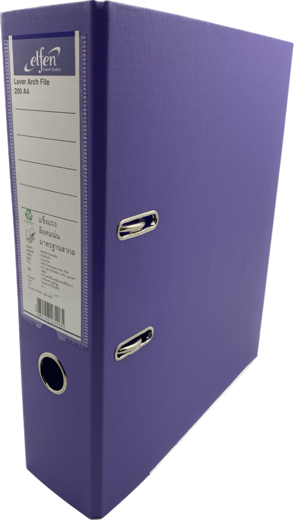 Elfen Violet - 2-Ring Binder - 80mm - A4 (1PC) - Dyon Center N.V.